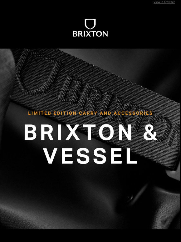 Brixton: New: Brixton & Vessel | Milled