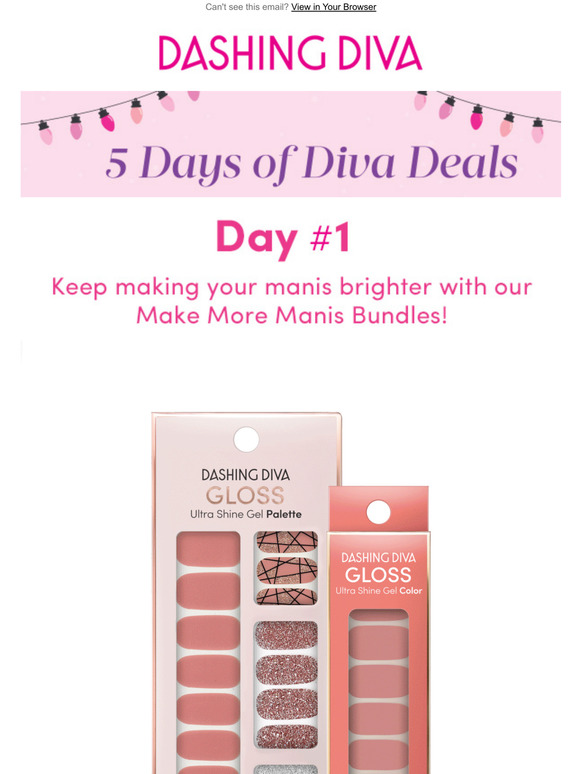 Dashing Diva: 5 Days of DIVA DEALS Begins! | Milled