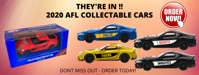 AFL Footy Shop: 👏AFL Collectable Cars have arrived | Milled