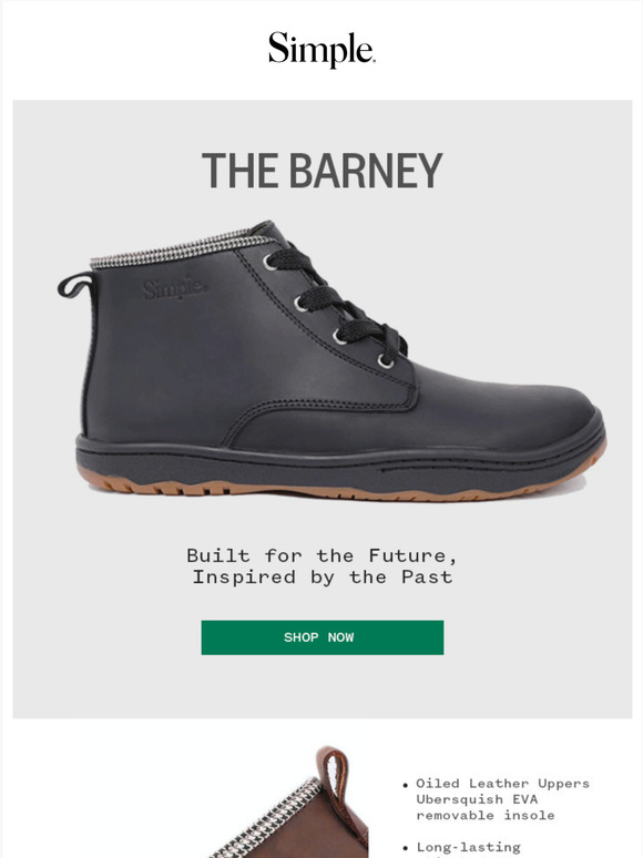 Simple: The Barney Boot Now Available! | Milled