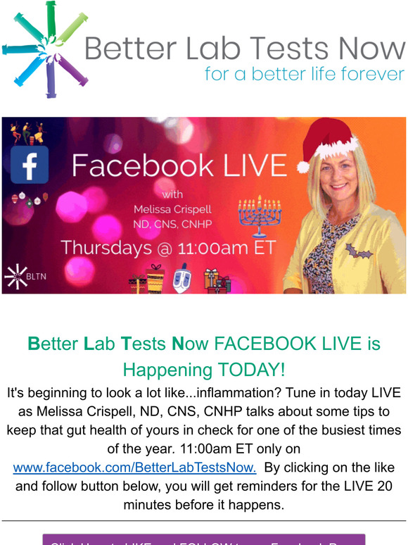 Better Lab Tests: It's beginning to look a lot like...inflammation?🔥 ...