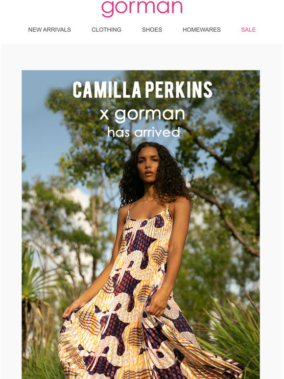 Gorman: Camilla Perkins x Gorman is here! | Milled