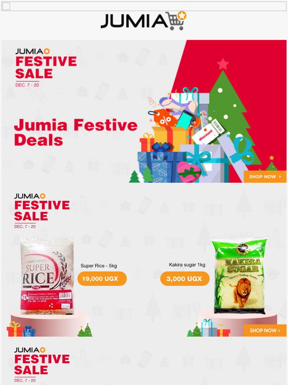 Jumia: 🎄🎅Christmas Sale is On! Checkout Today's Top Deals😉 | Milled