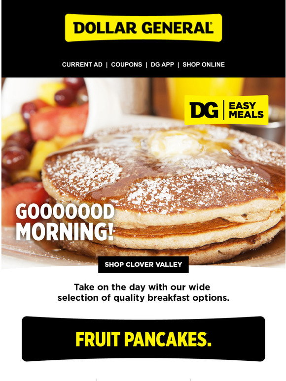 Dollar General: Easy and tasty breakfast ideas for the family. | Milled