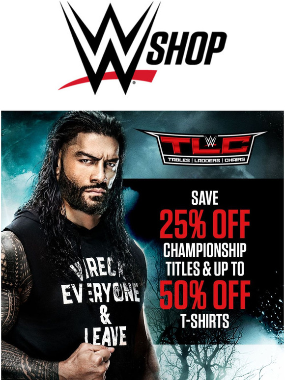 WWE Shop: 🔶 Stop what you're doing : You've got a special offer inside ...