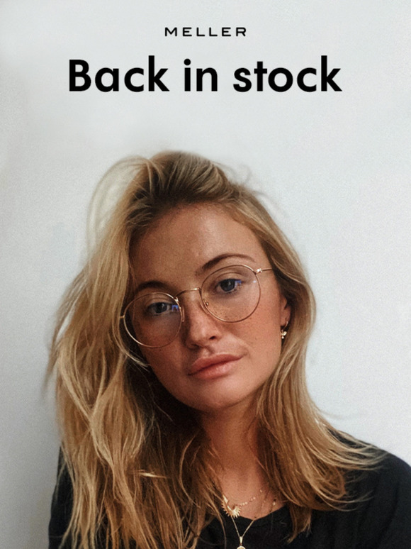 Meller: Back in stock 🔥 Our hotest Blue Light models | Milled