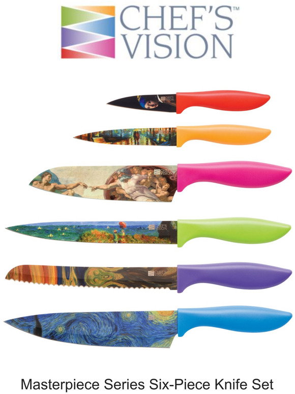 Chef's Vision: Introducing the Masterpiece Series Six Piece Knife Set ...