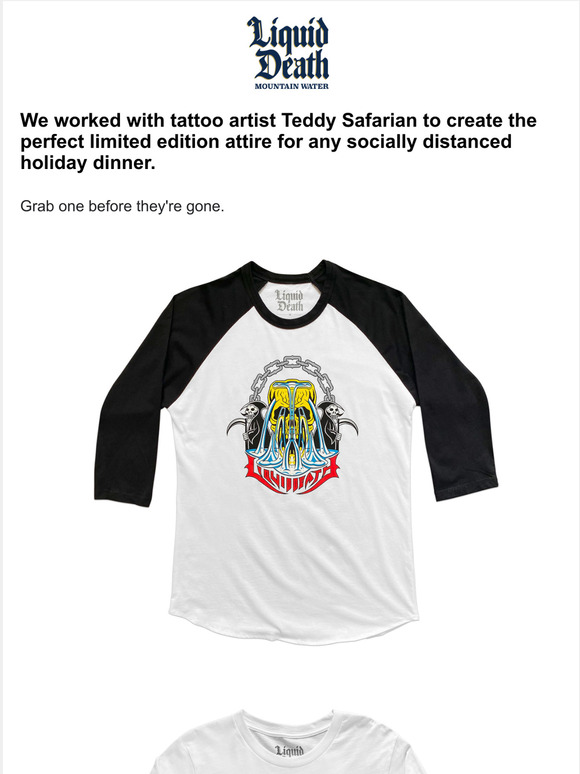 Liquid Death: New Limited Artist Series Merch | Milled