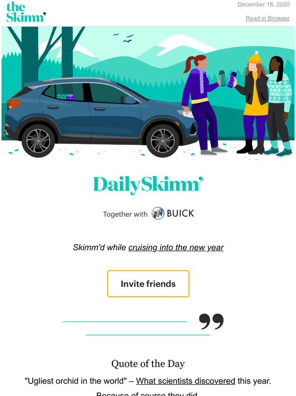 theSkimm: Daily Skimm: Holiday who-be what-ee? | Milled