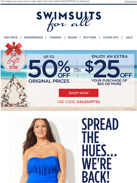 Swimsuits For All: 50% Off: Our Best Sellers Now in NEW Prints! | Milled