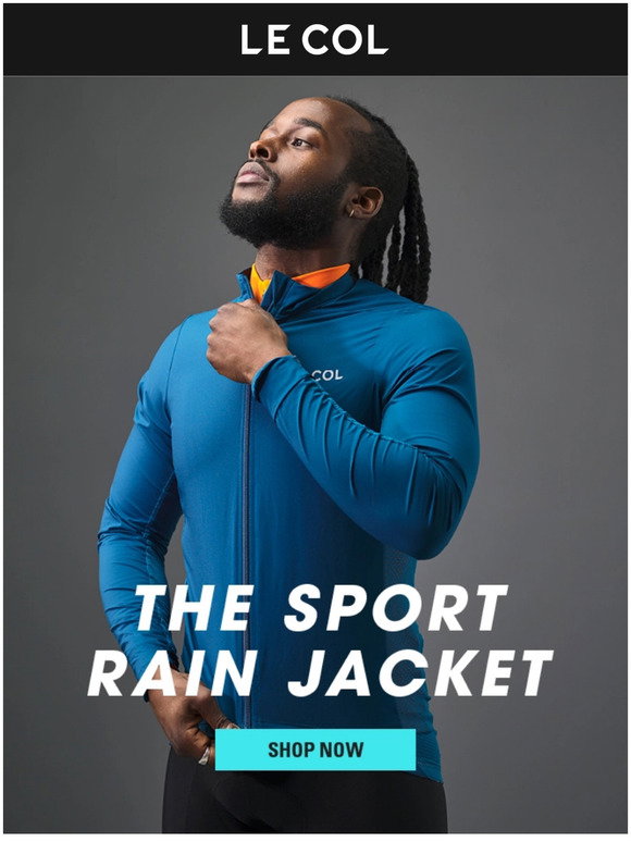 Le Col: The Sport Rain Jacket - Ultimate Protection From The Rain | Milled