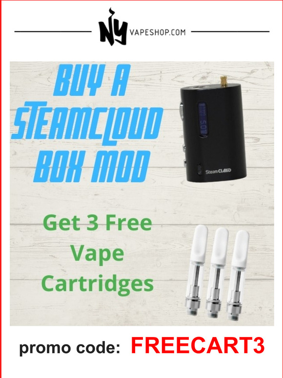 NY Vape Shop: Open Now To Get FREE Vape Cartridges | Milled