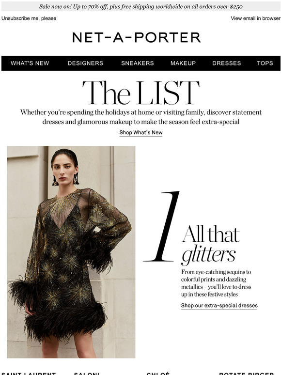 Net-A-Porter: Home for the holidays? | Milled