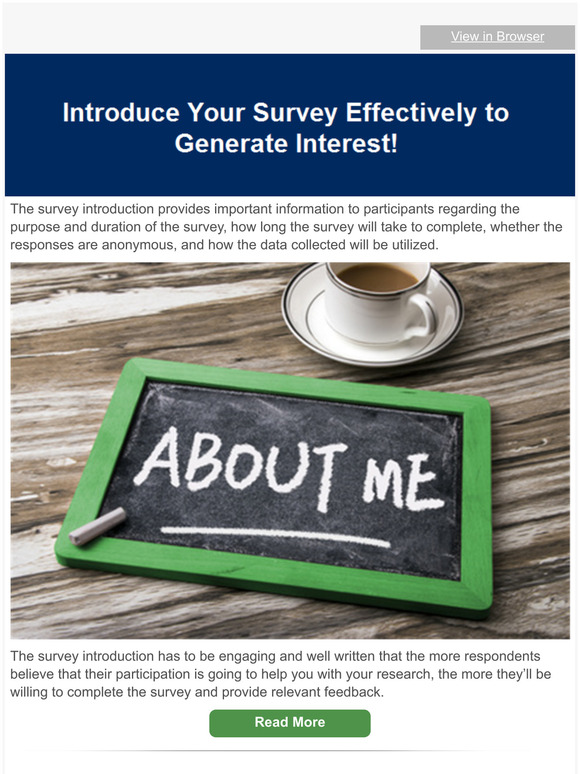 SurveyMethods: SurveyMethods: How to write effective survey ...