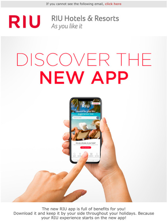 RIU Hotels & Resorts: Our new app is here! | Milled