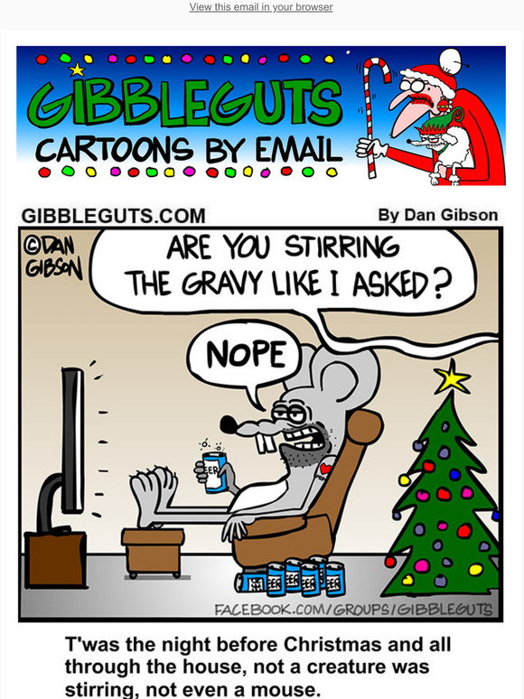 Gibbleguts: Christmas Eve Gibbleguts Comic 🎅 | Milled