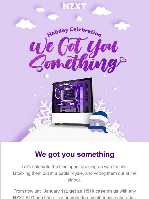 NZXT: The NZXT Holiday Celebration is live | Milled