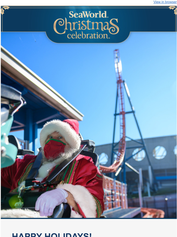 SeaWorld: Happy Holidays From SeaWorld! | Milled