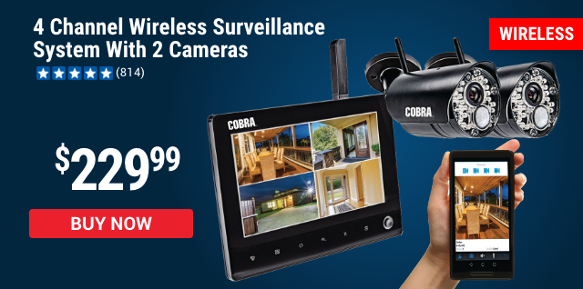 Harbor Freight Tools: Cobra Surveillance Systems - Trusted Protection ...