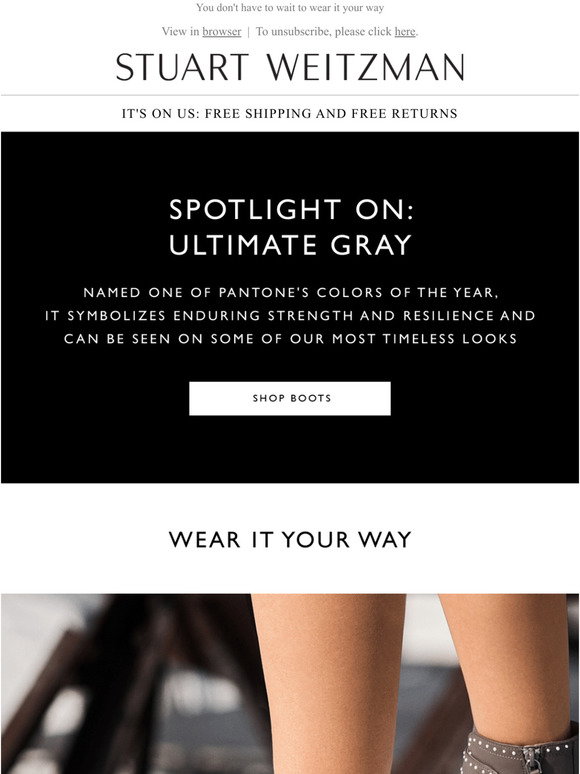 Stuart Weitzman: How to Wear the Color of 2021 | Milled