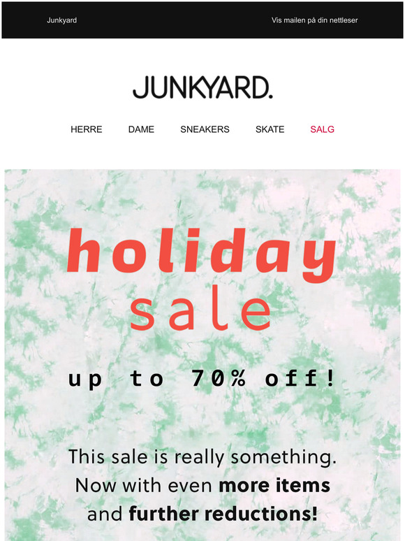 Junkyarddk Holiday Sale New Styles Added Further Reductions Milled