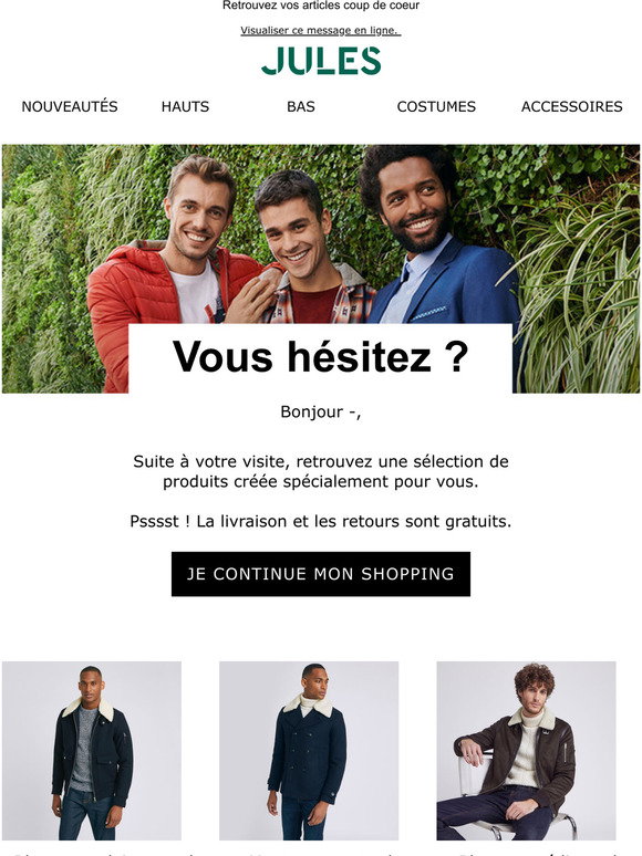Jules: Merci de votre visite sur Jules.com | Milled