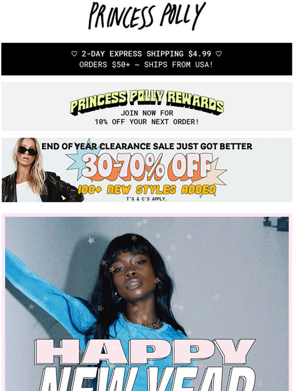 Princess Polly: HELLO 2021 🍸 | Milled