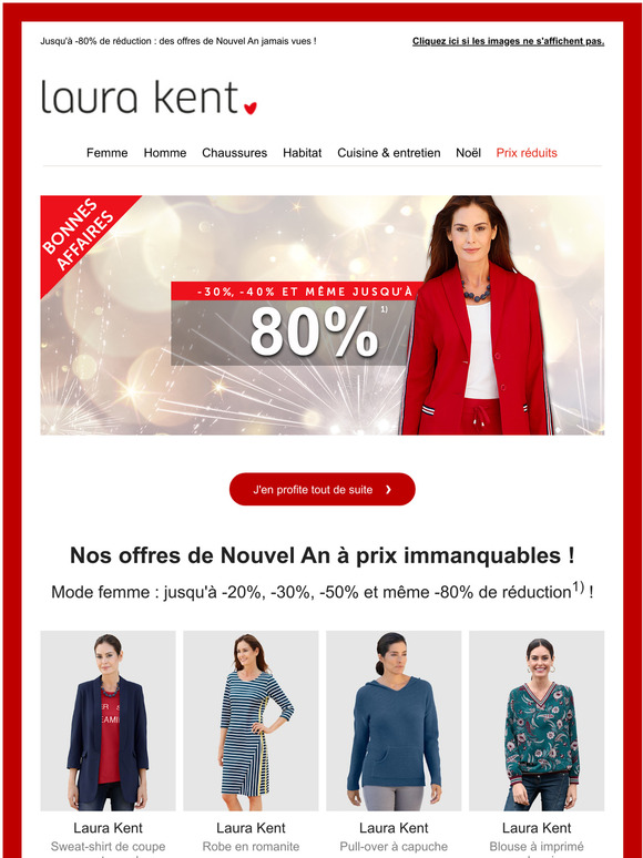 Laura Kent: Nos meilleurs voeux pour la Nouvelle Année, chère Cliente ...