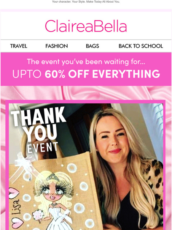 Toxic Fox: Thank You Event | 60% Off Jute Bags | Milled