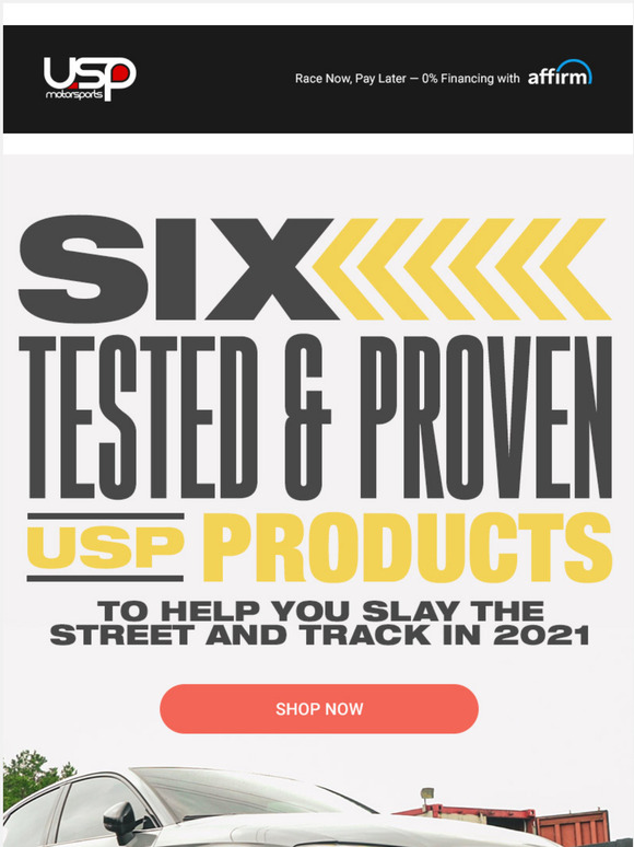 USP Motorsports: Top 6 Most Popular USP Products to Bring in 2021 | Milled