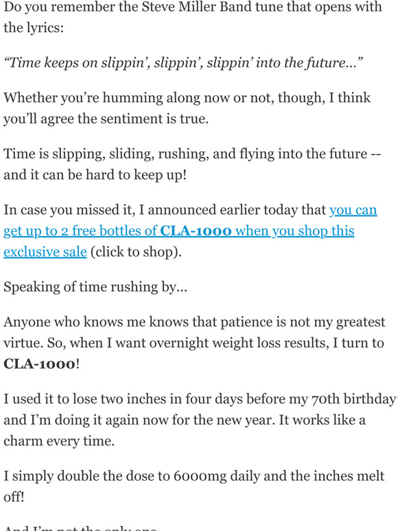 UNI KEY Health: Time keeps on slippin, slippin | Milled