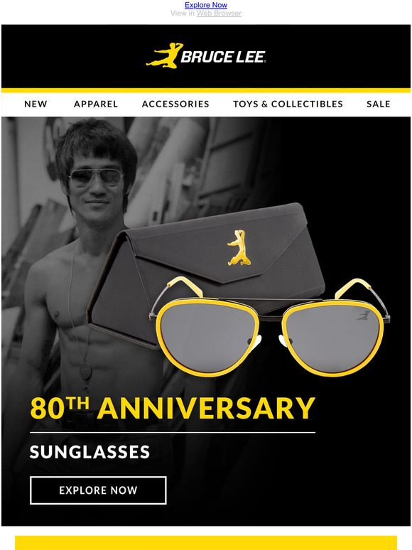 Bruce Lee: 80th Anniversary Sunglasses 😎 | Milled