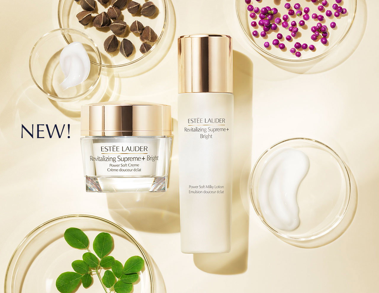 Estee Lauder : Introducing NEW Revitalizing Supreme+ Bright Power Soft ...