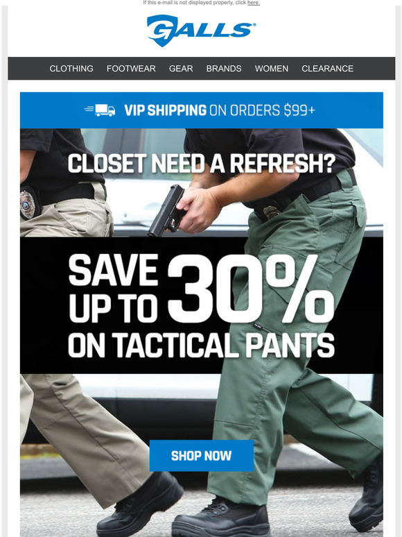 Galls: Tactical Pants Sale + Save Up to 30% | Milled