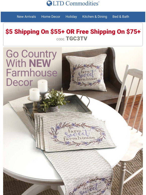 LTD Commodities: NEW Farmhouse Style For Your Home | Milled