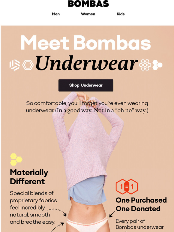 Bombas: It’s Here: Introducing Bombas Underwear | Milled