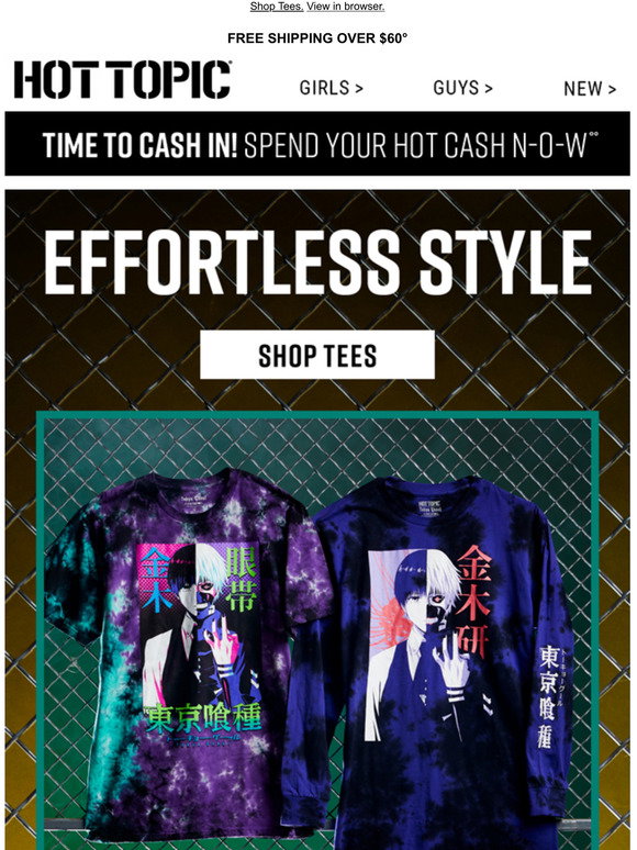 Hot Topic: A tee refresh for 2021? You got it. | Milled