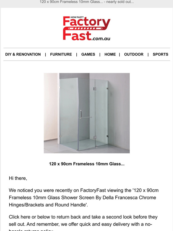 FactoryFast.com.au: A Quick Reminder... | Milled