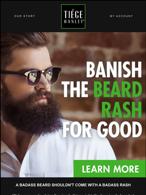Tiege Hanley: How to make beard rash disappear | Milled