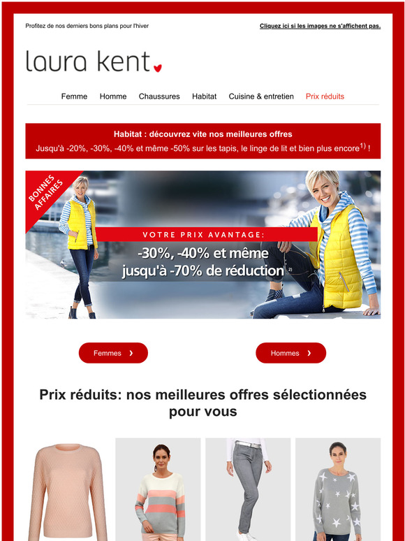 Laura Kent: ⚠ Les bonnes affaires, c'est bientôt fini, chère Cliente ...