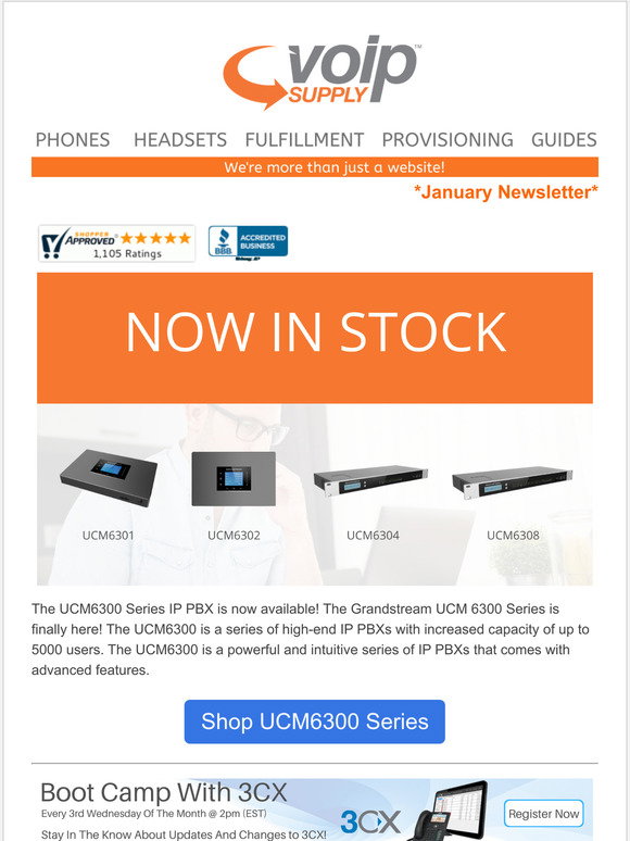 VoIP Supply: Start 2021 Fresh with Our New VoIP Hardware! | Milled