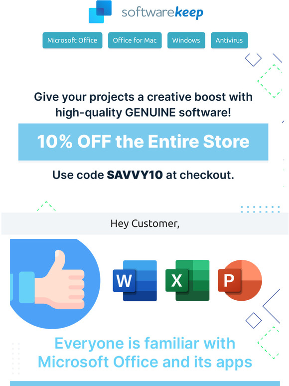 Software Keep: Are you Tech-Savvy, Customer? | Milled
