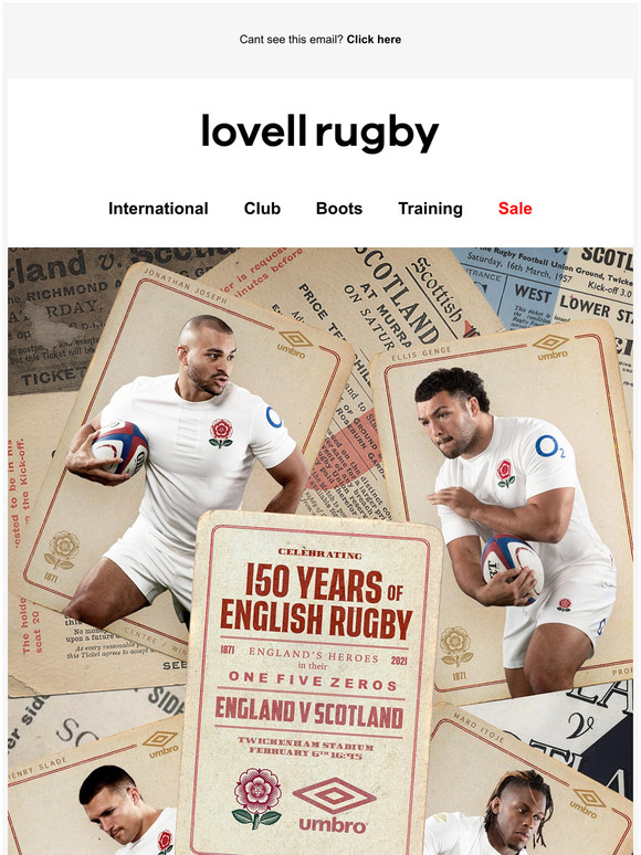 Lovell Rugby Limited: Celebrating 150 Years Of English Rugby 🌹 | Milled