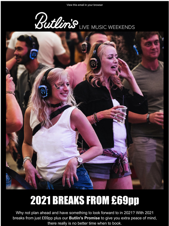 Butlin's: 🔥 Epic weekends will return! | Milled