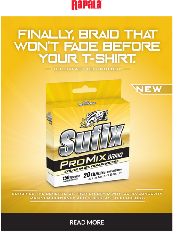 Rapala: What Makes the New Sufix® ProMix® Braid So Special? | Milled