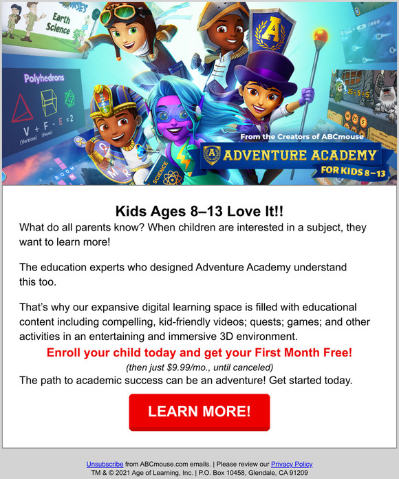 ABCmouse: Kids Ages 8-13 Love It!! | Milled