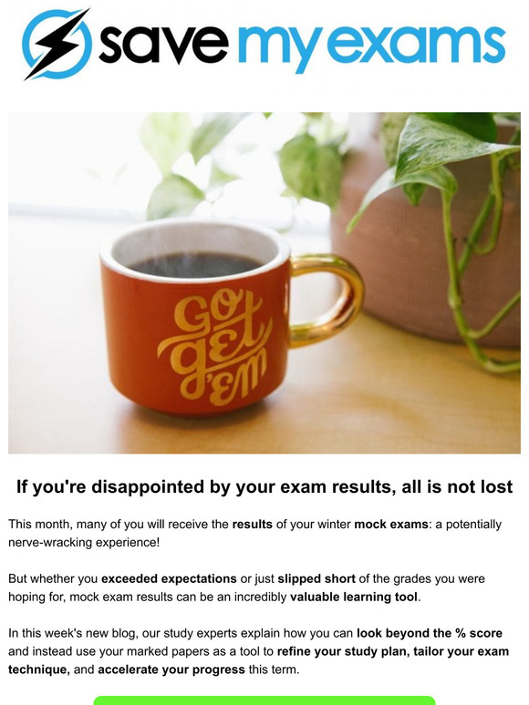 Save My Exams: Got your mock exam results? Here's what to do now | Milled