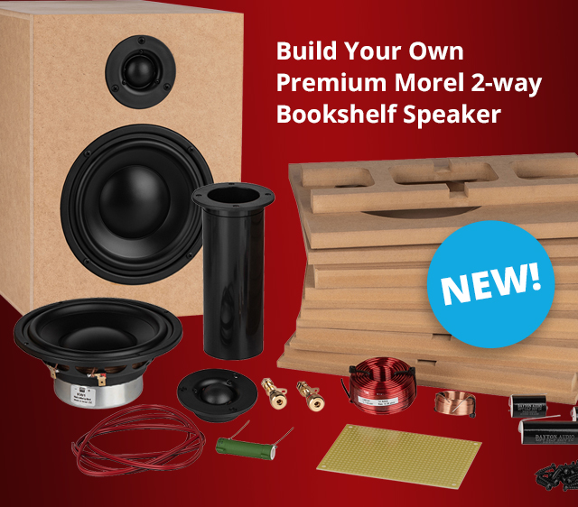 Parts Express: DIY Audiophile Sound— Build Your Own Premium Morel 2-way ...