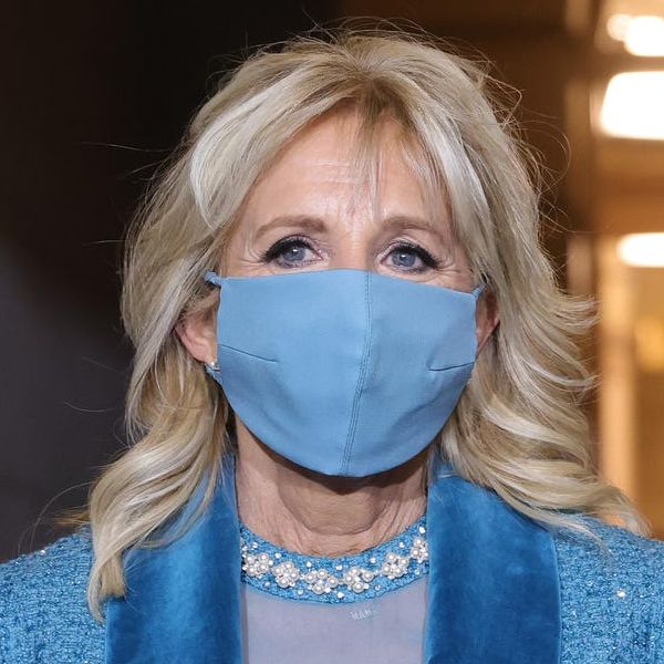 The Zoe Report: Jill Biden's Blue Inauguration Outfit Has A Deeper ...