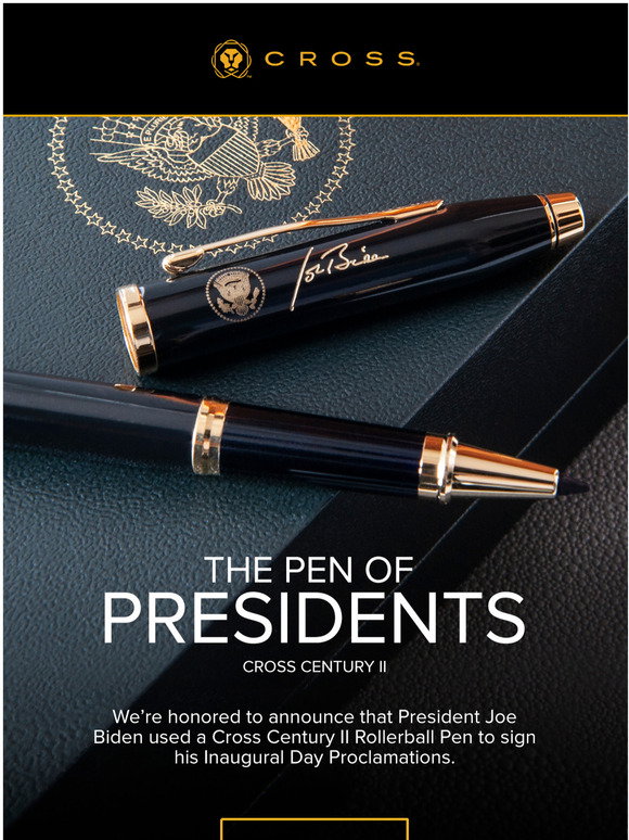 Cross: The Presidential Pen of Choice | Milled